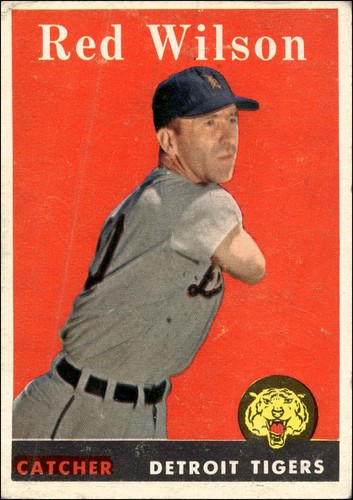 1958 Topps #213 Red Wilson | eBay