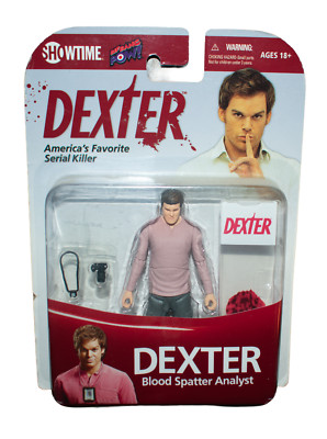 Dexter Blood Splatter Expert Action Figure New Bif Bang Pow Showtime TV ...