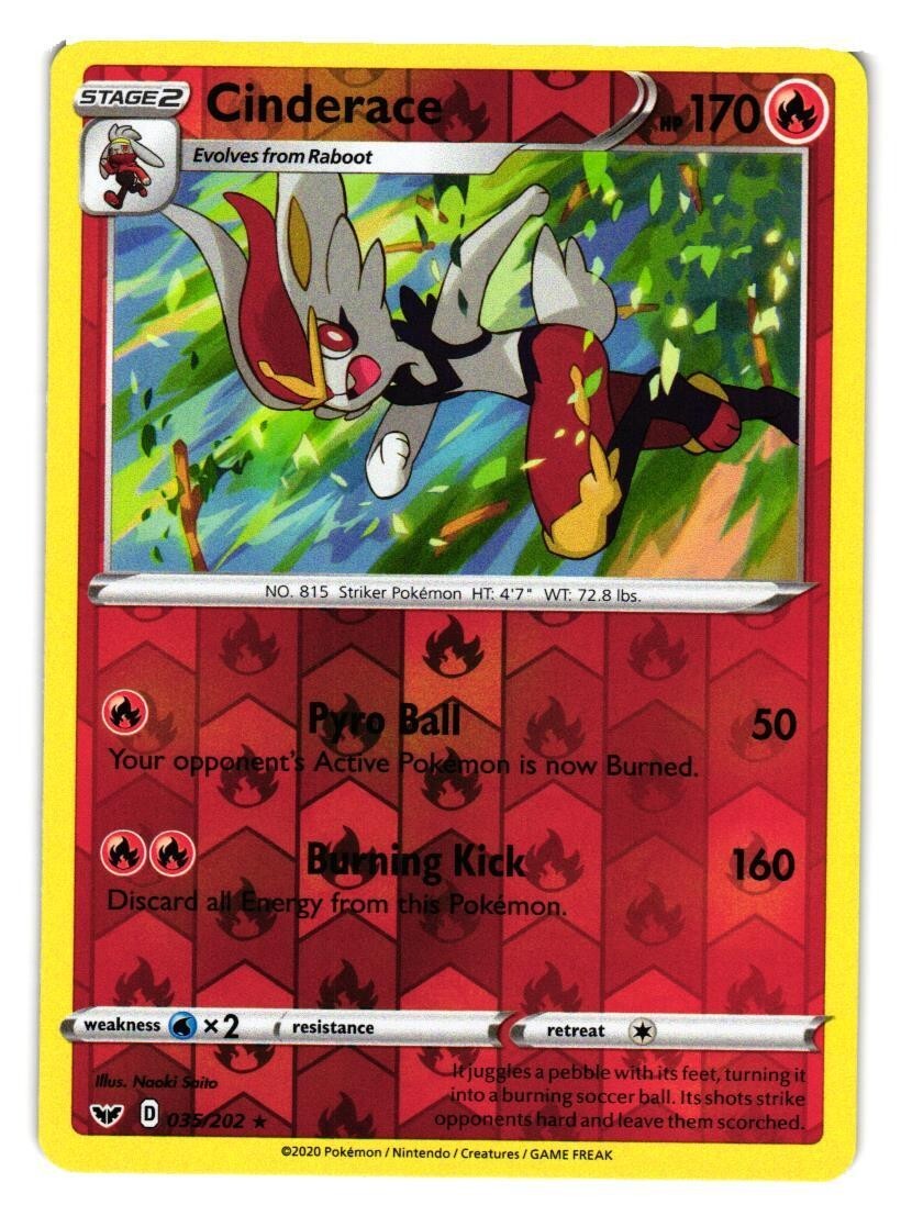 035 cinderace For Sale - MAVIN