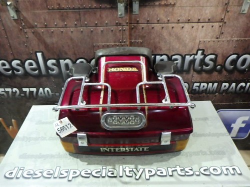 1985 1986 1987 HONDA GOLDWING GL1200 OEM TRUNK BAG / RACK - BURGANDY ...