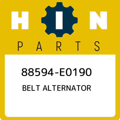 88594-E0190 Hino Belt alternator 88594E0190, New Genuine OEM Part | eBay