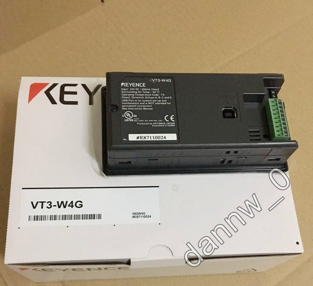 KEYENCE Vt3-w4g VT3W4G Touchscreen as Is for sale online | eBay