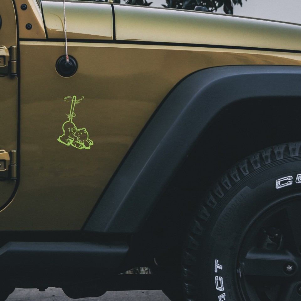 Popeye Eugene Tail Twril Decal Car Bumper Sticker Waterproof Cartoon ...