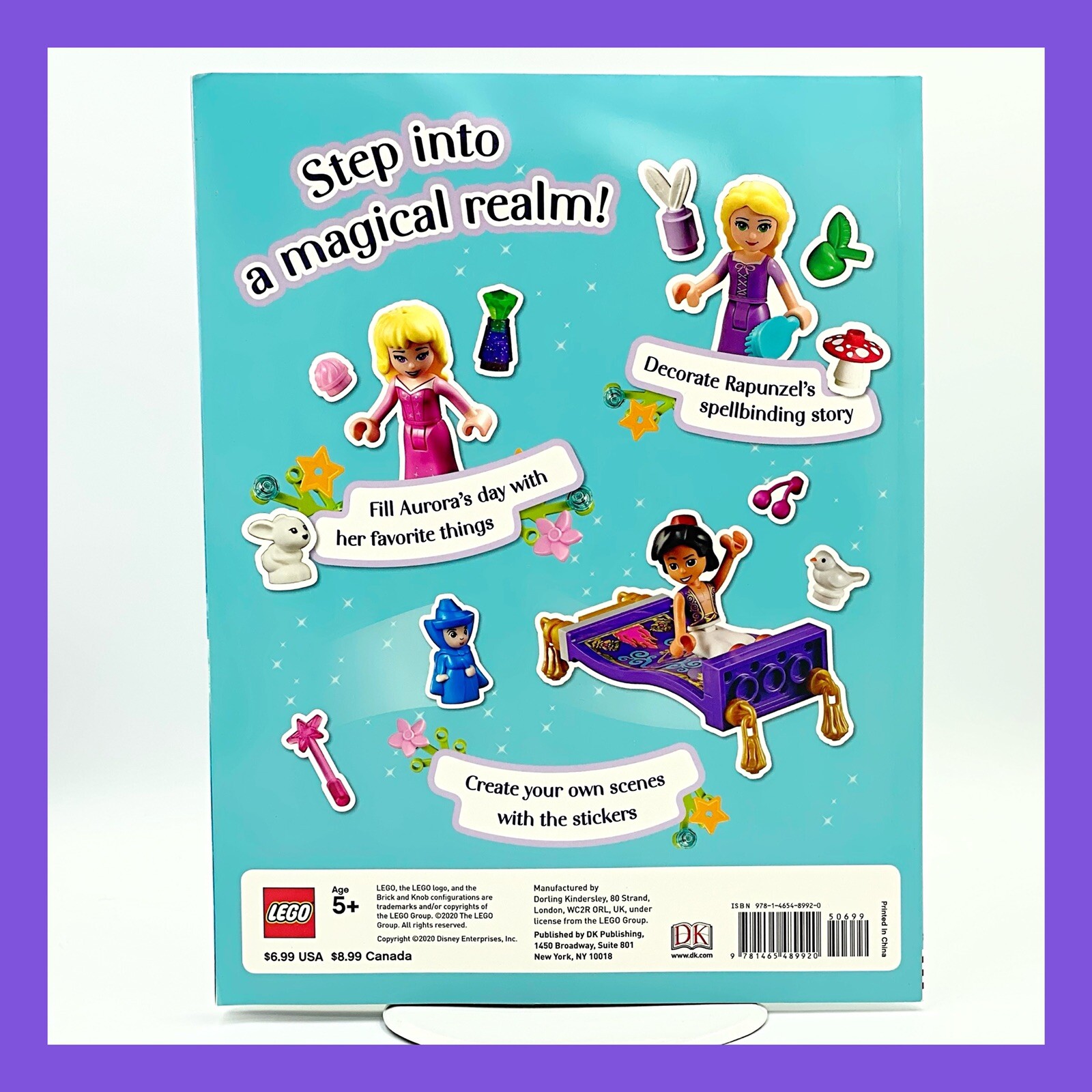 ️LEGO Disney Princess My Enchanted Sticker Book ️ 9781465489920 | eBay