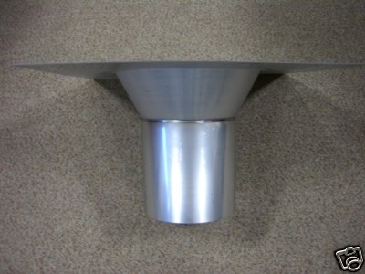 5" Flue Adaptor Plate Chimney Connector - Stainless Steel | eBay UK