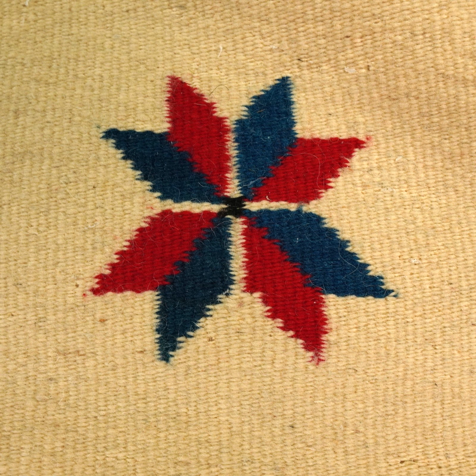 VTG Zapotec Oaxaca Handwoven Wool Gabán Vest Aztec Warrior Greca Band ...