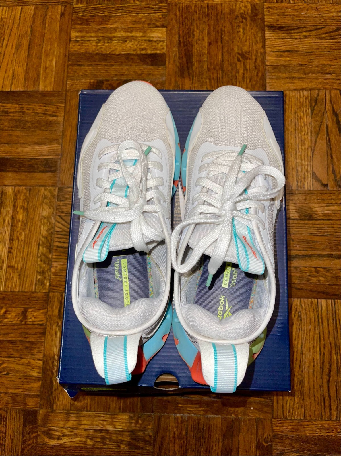 Reebok Women's Zig Dynamica Running Shoes with Ortholite Comfort ...