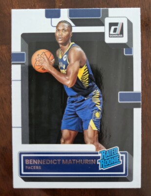 2022-23 Donruss Benedict Mathurin Rated Rookie RC #206 Pacers | eBay