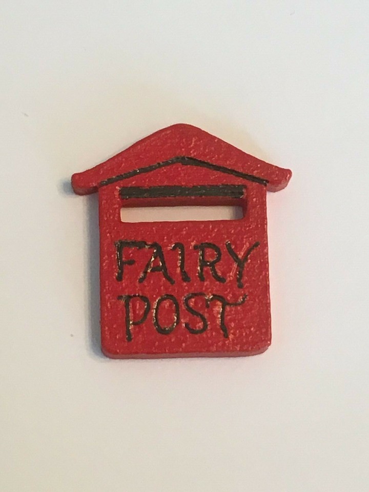 Wooden Fairy Post Postbox - Fairy Door Accessory - Fairy Garden | eBay UK