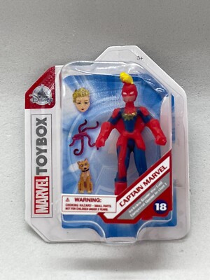 Disney Store Mini Brands! Marvel Toy Box Captain Marvel Figure | eBay
