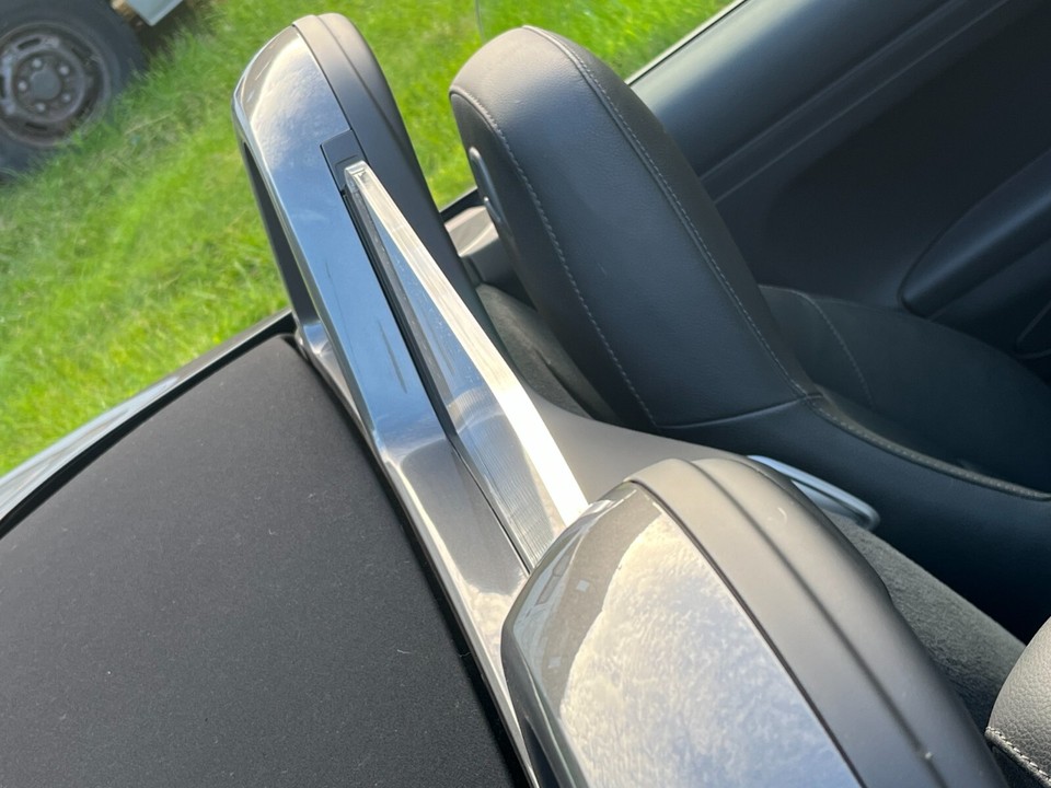 Porsche Boxster 981 / 718 Premium transparent wind deflector | eBay