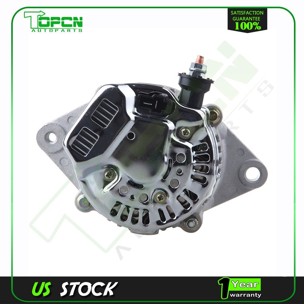 Alternator for Chevy Mini Denso Street Rod 1-Wire 35 AMP 400-52062 ...