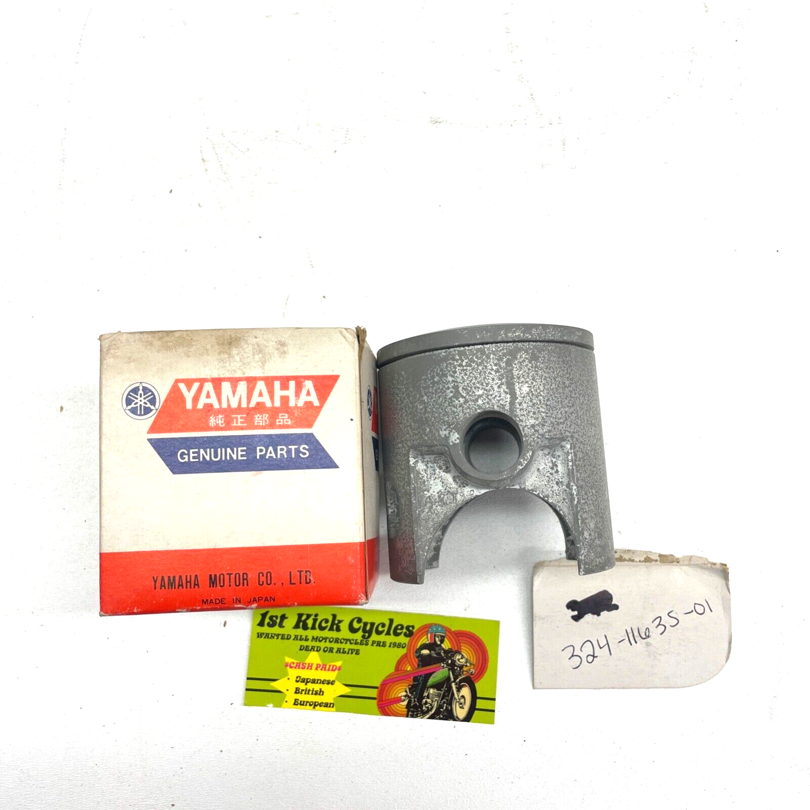 NOS YAMAHA PISTON 324-11635-01 O/S .25 PISTON Yamaha MX250 (73-74 ...
