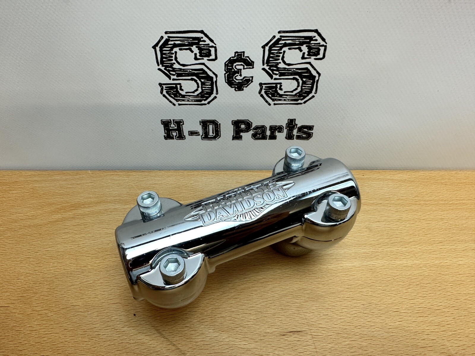 Genuine Harley-Davidson Handlebar RISER and Clamp Set 2" Tall 55984-07 ...