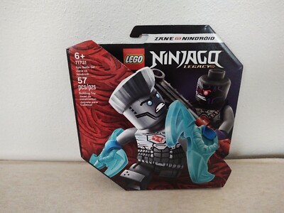 LEGO NINJAGO Epic Battle Set – Zane vs. Nindroid 71731 Building Kit (56 ...