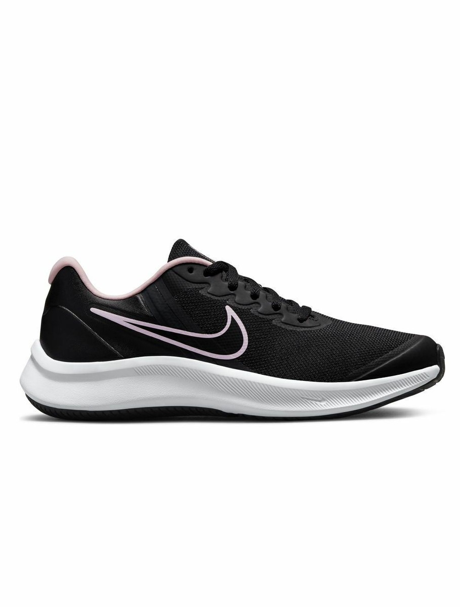 Size 4.5 (GS) - Nike Star Runner 3 Low Black Light Pink for sale online ...
