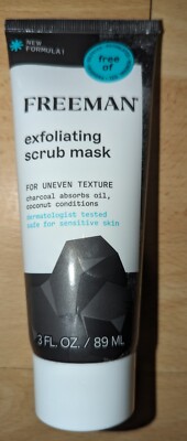 Freeman exfoliating scrub mask For Uneven Texture 3oz Safe for ...