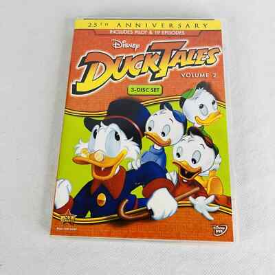 Ducktales - Volume 2 (DVD, 2013, 3-Disc Set) 25 Anniversary Includes ...