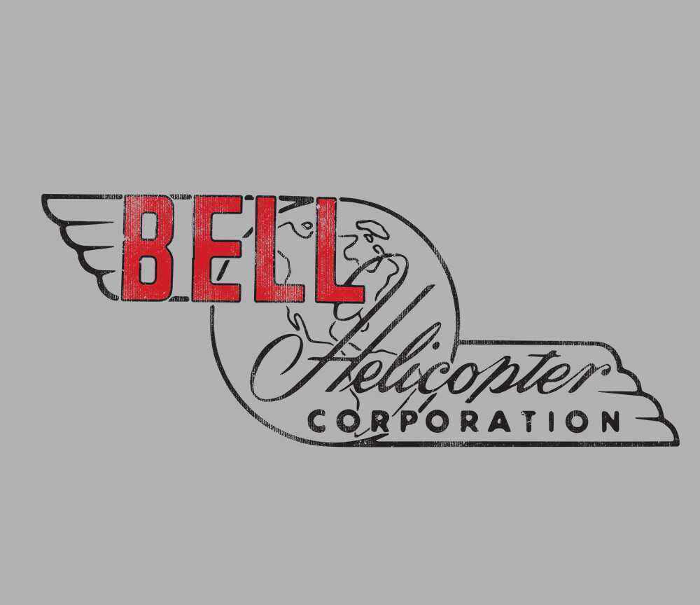 Vintage Bell Helicopter Logo