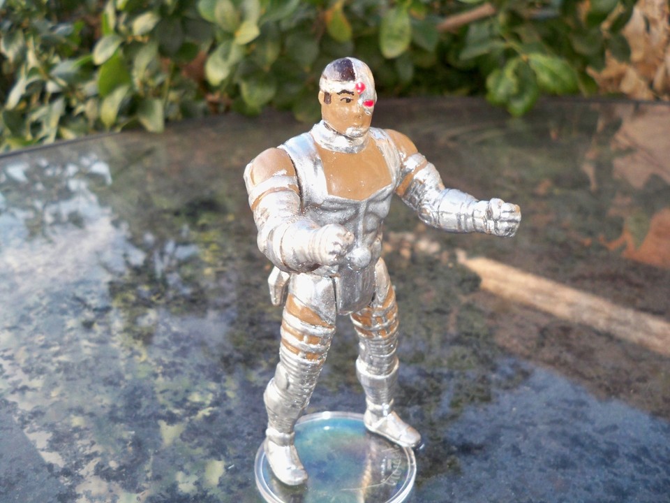 KO KENNER 1986 SUPER POWERS CYBORG CUSTOM CAST ARTICULATED NO MAGNETS ...