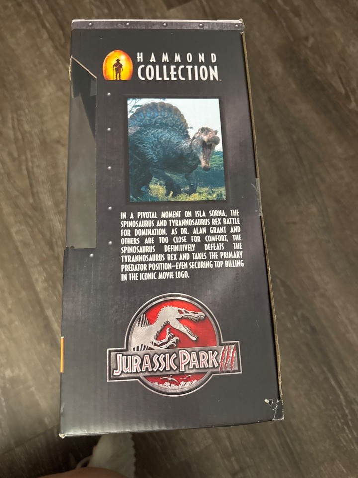 hammond collection spinosaurus box | eBay