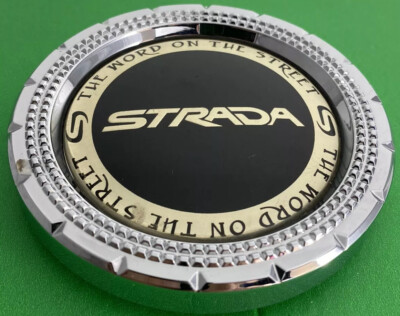 STRADA CENTER CAP CHROME WHEELS CENTER CAP P/N: CS419-B1A_B SJ100q-29 ...