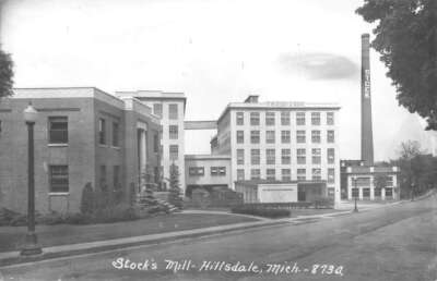 Hillsdale Michigan Stock's Mill Real Photo Vintage Postcard AA74603 | eBay