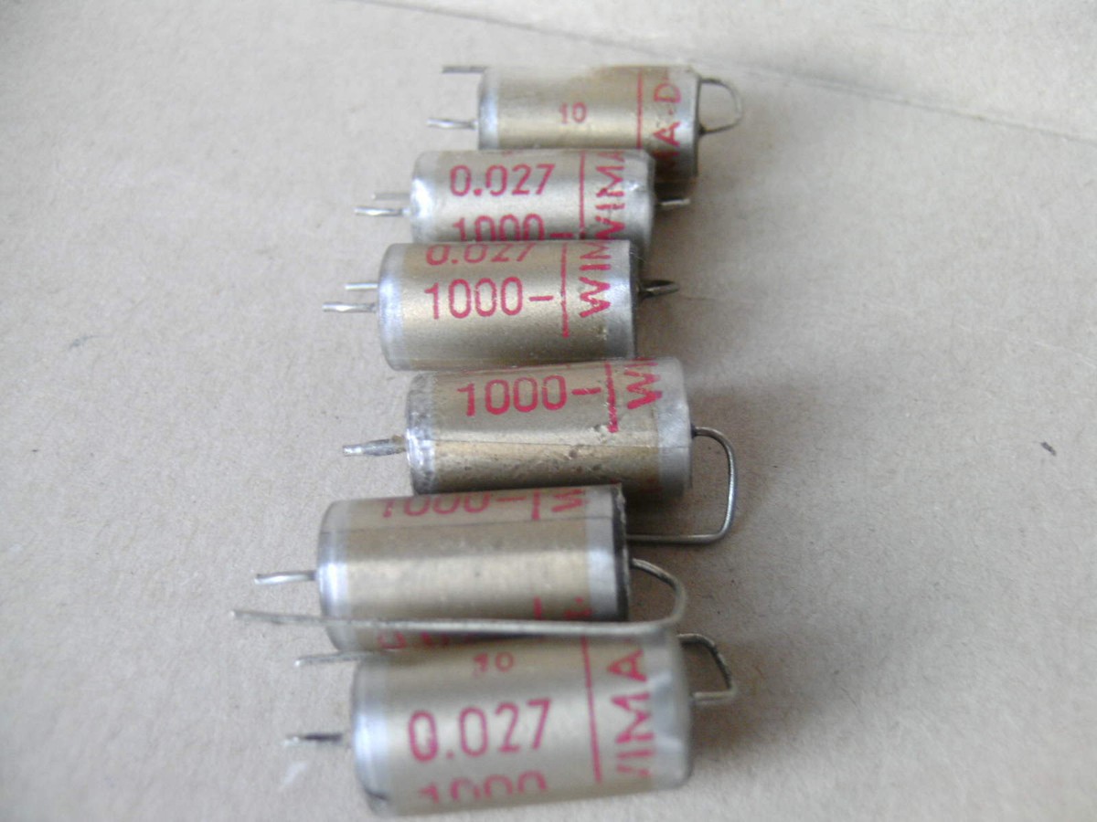 Paper Capacitor Copper Foil Paper & Wax Capacitors 600V Jupiter