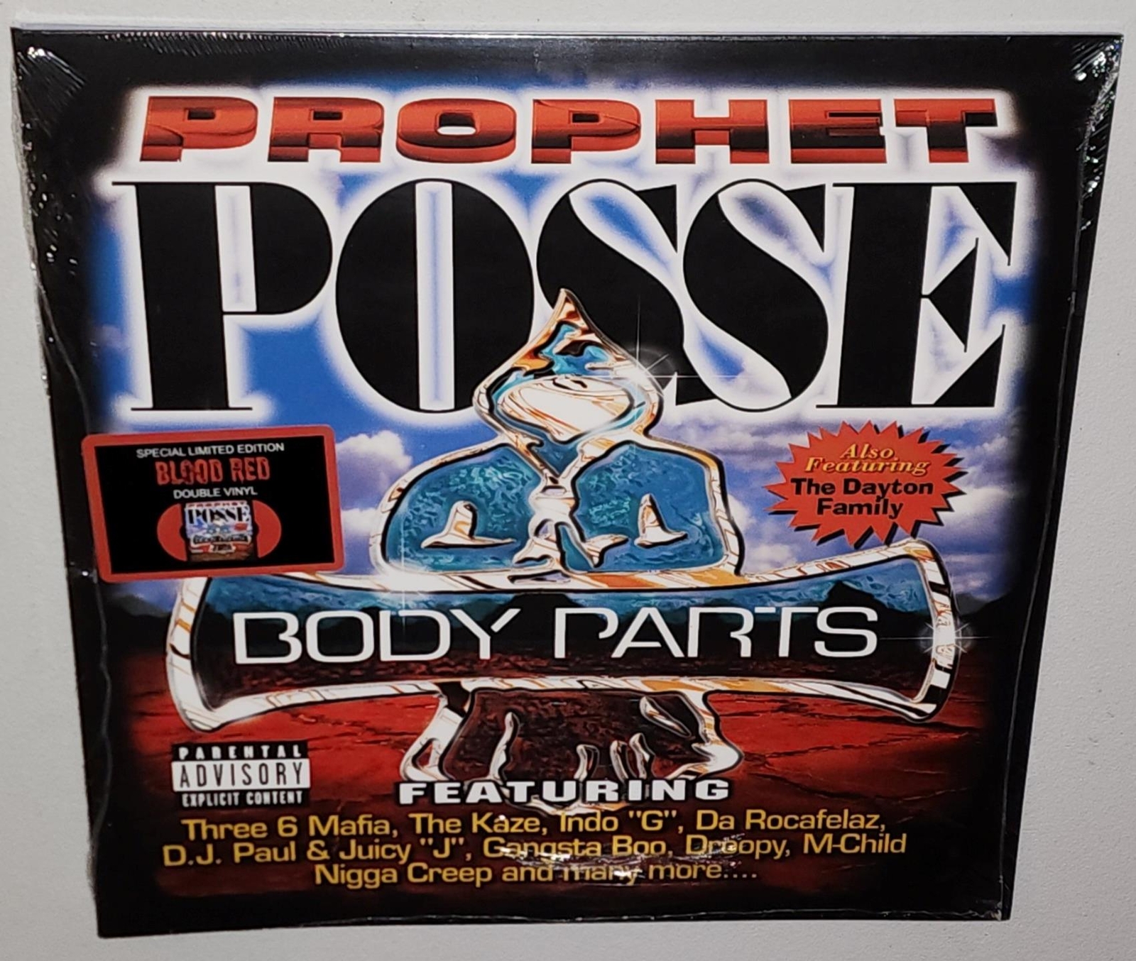 PROPHET POSSE BODY PARTS (2022) BRAND NEW SEALED BLOOD RED COLOURED ...