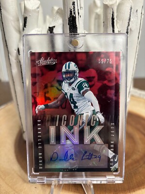 2023 Panini Absolute - Iconic Ink Red #II-DR Darrelle Revis /75 (AU) | eBay