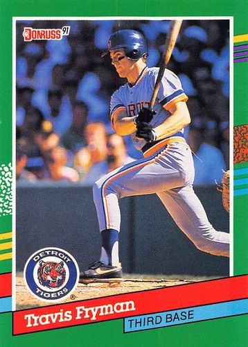 Travis Fryman 1991 Donruss 768a Detroit Tigers BASEBALL Card | eBay