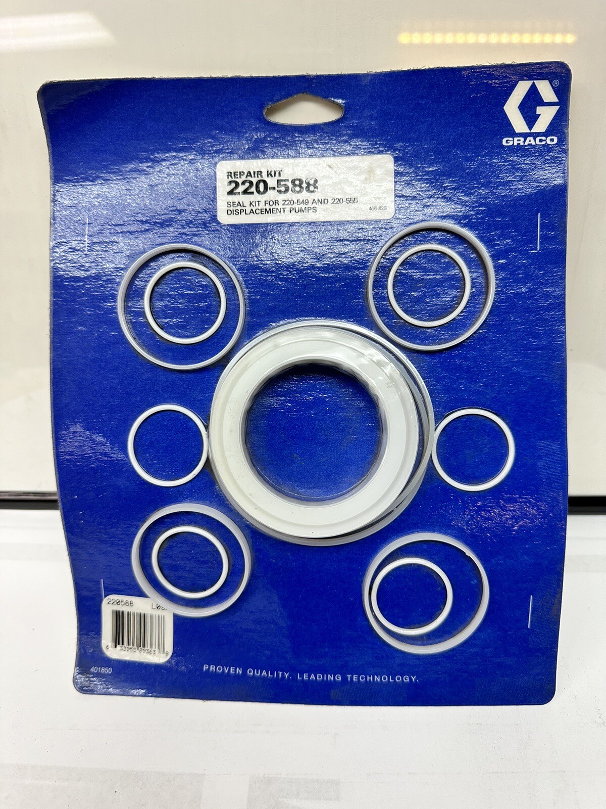 Graco Repair Kit 220588, 220-588, seal kit for displacement pumps | eBay