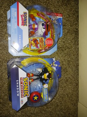 Jakks Sonic The Hedgehog SHADOW & FANG 4" Inch Action Figures 2024 | eBay