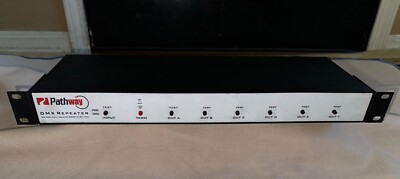 Pathway Six Port Fully isolated DMX512 Input/Pass Through Splitter DMX ...