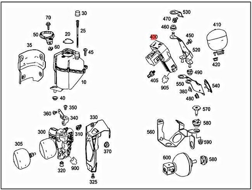 Genuine MERCEDES X222 C216 C217 R230 R231 W221 Valve unit 2213201058 | eBay