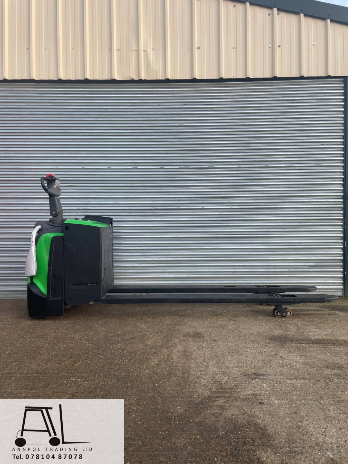 2014 CESAB (BT, TOYOTA) P320 (LPE200) PALLET TRUCK LONG FORKS DOUBLE ...