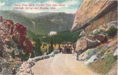 Snow Plow Rock, Crystal Park Auto Road, Colorado Springs and Manitou ...