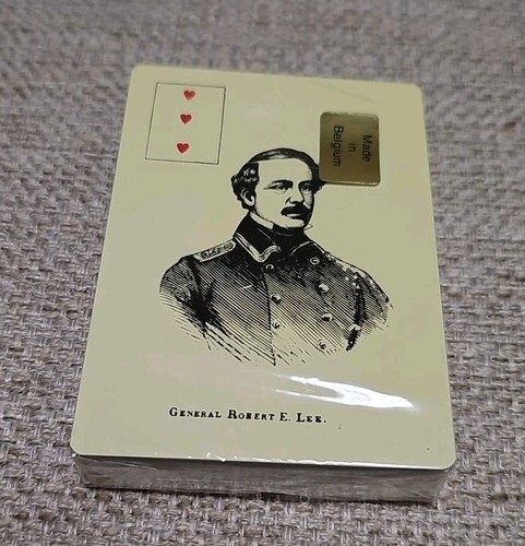 Union & Confederate Generals Playing Cards 2 Decks POKER Set NEW ...
