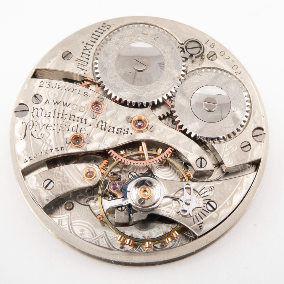 Waltham Maximus Model 1894 12-Size 23-Jewel Antique Pocket Watch ...