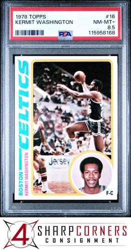 1978 TOPPS #16 KERMIT WASHINGTON CELTICS POP 1 PSA 8.5 | eBay