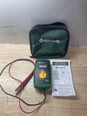 Multimeters - Greenlee Digital Multimeter