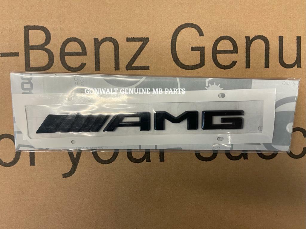Genuine Mercedes Benz W463 G-Class (AMG) Black Emblem Decal Badge OE ...