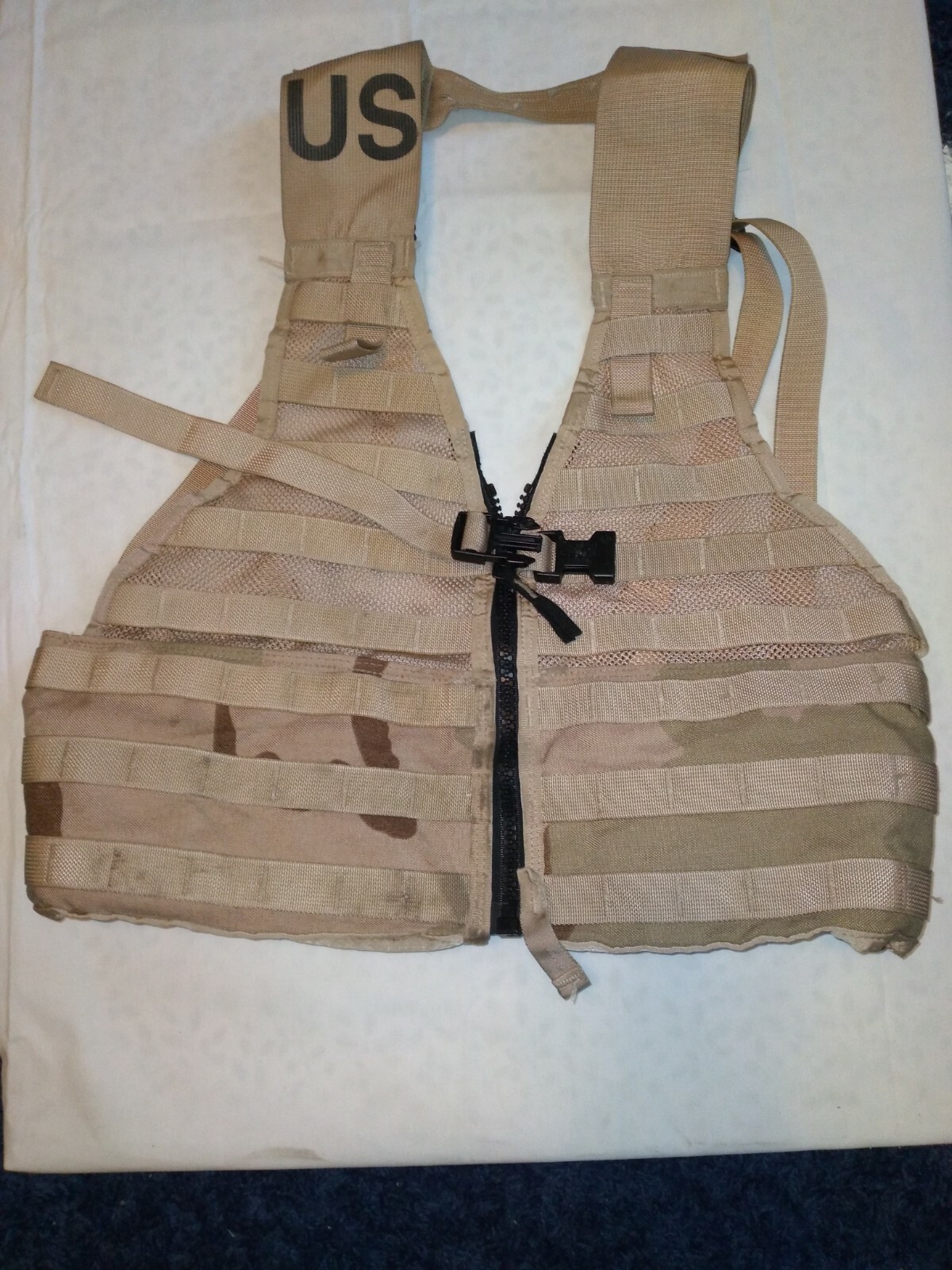 Tactical Fighting Load Carrier MOLLE II Vest DCU FLC Desert Tan ...