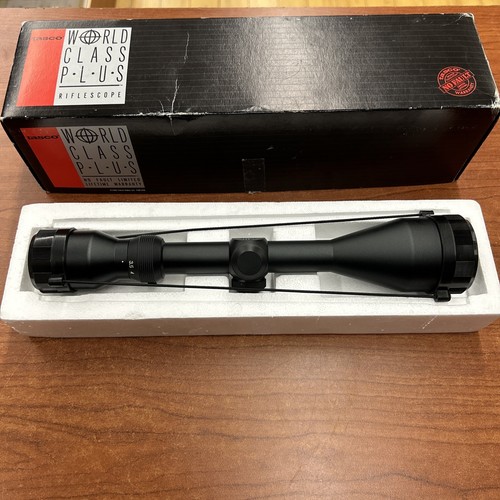 Tasco World Class Plus 3.5X-10x50 Rifle Scope New In Box Free Shipping ...