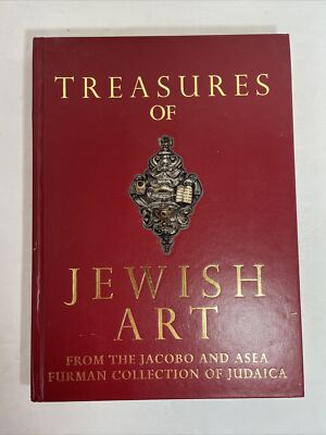 TREASURES OF JEWISH ART Leather Illustrated Collection Photography ...