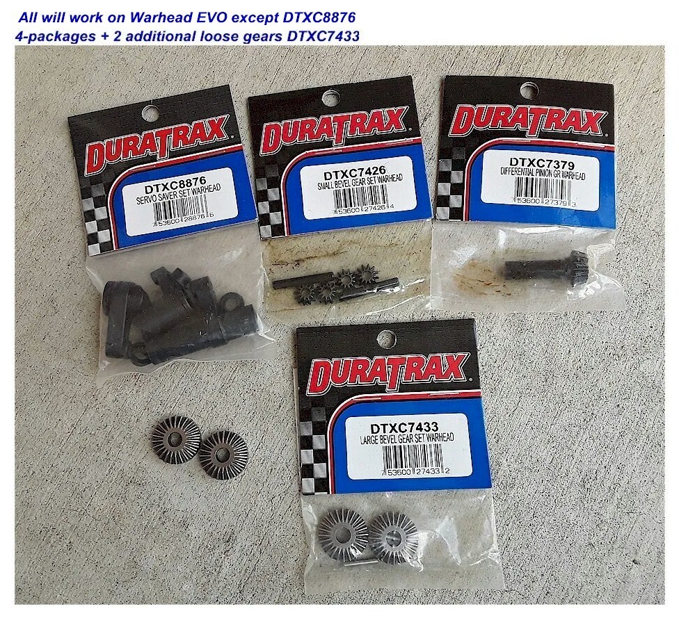 Vintage RC Car Truck Duratrax Warhead / EVO Parts Mix DeAgostini ...