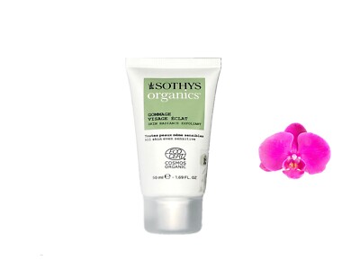 Sothys Organics Gommage Visage Eclat Radiance Exfoliant all skin 50ml ...