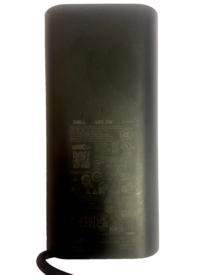 Genuine Dell 100W USB-C Charger Power Supply AC Adapter HA100PM220 ...