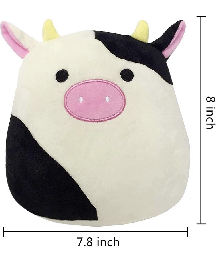 NEW 8 Inch Cow Plush Toy, Soft Comfortable Plush Toy Pillow | eBay