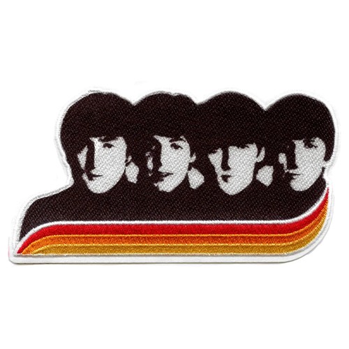 The Beatles Members Patch Groovy Curve Iconic Band Sublimated Iron On ...